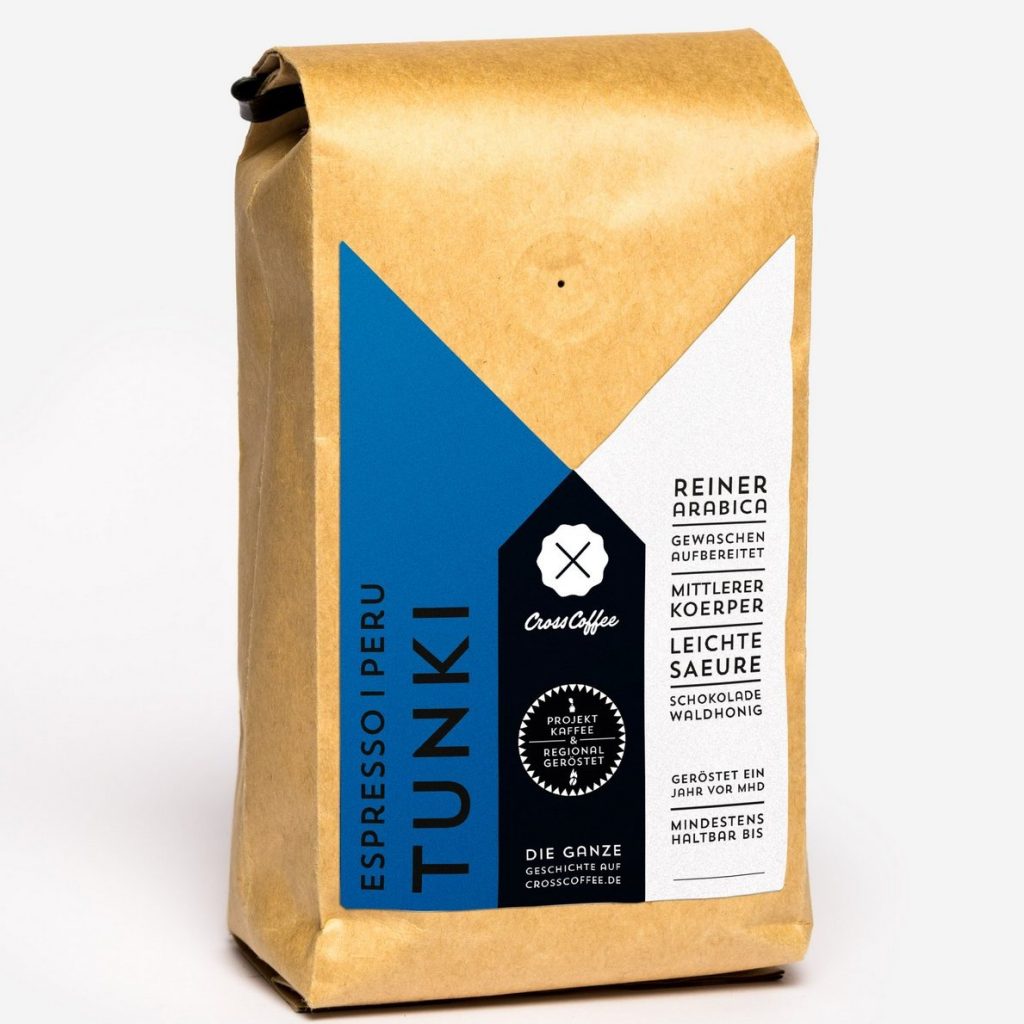 TUNKI Espresso aus Peru | Cross Coffee Kaffeerösterei
